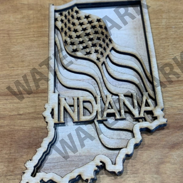 Laser Cut Files Indiana - Etsy