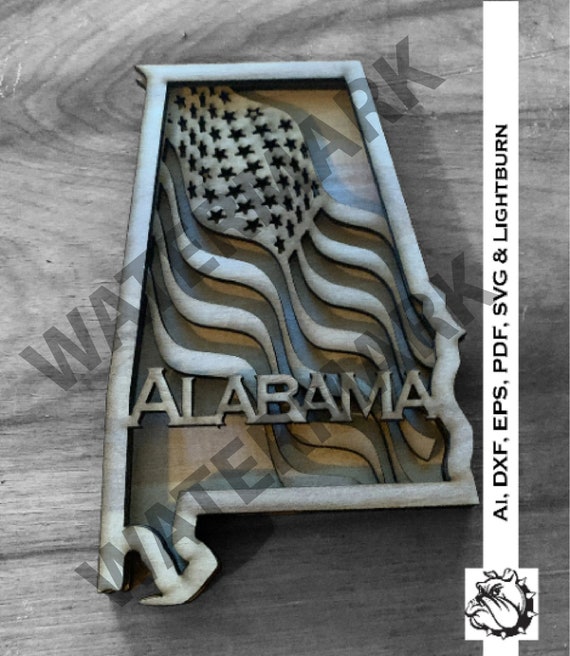 Alabama State Bundle Cut Files State Bundle Svg File Cricut - Etsy