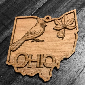 Ohio State Laser Cut File, Cardinal Buckeye SVG (digital Download) - Etsy