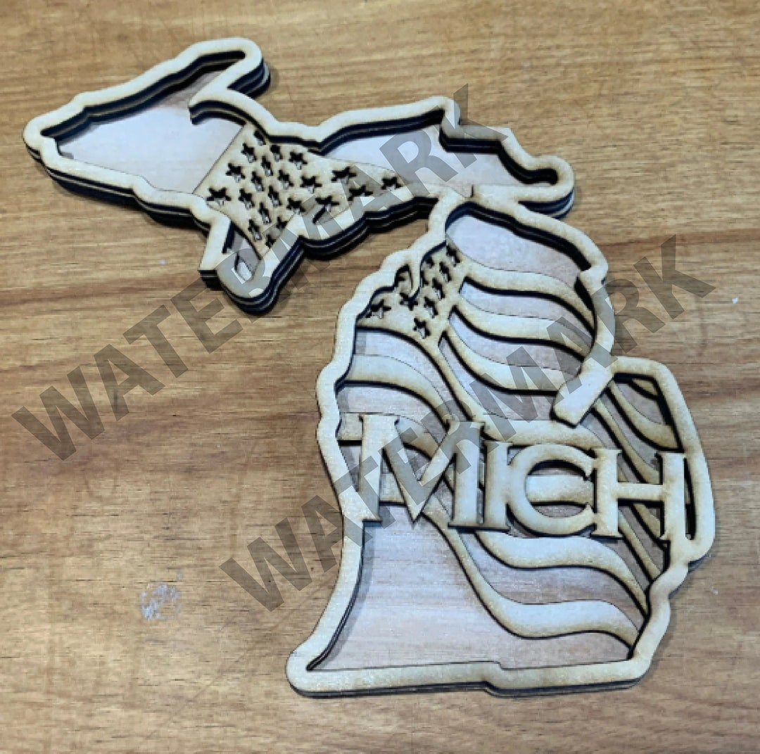 Michigan State Bundle, Cut Files, State Bundle Svg File, Cricut Cut ...