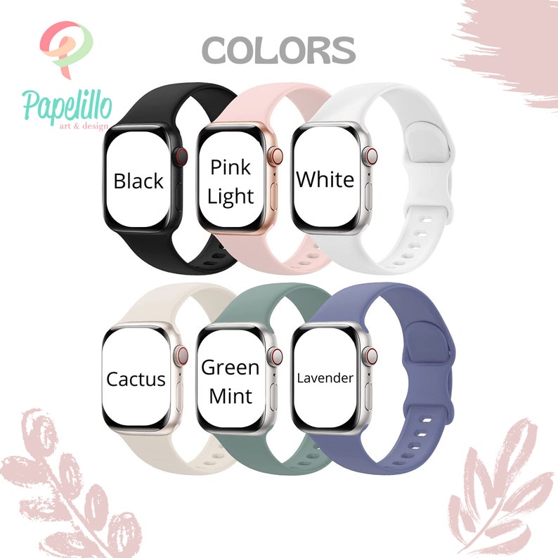 Engraved French Bulldog Apple Watch Band: Personalized Silicone Pet ...