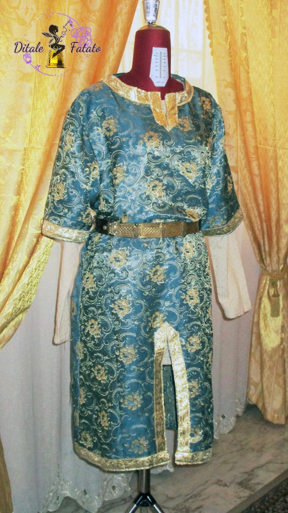 Medieval Tunic Man Historical Dress Noble for Historical - Etsy