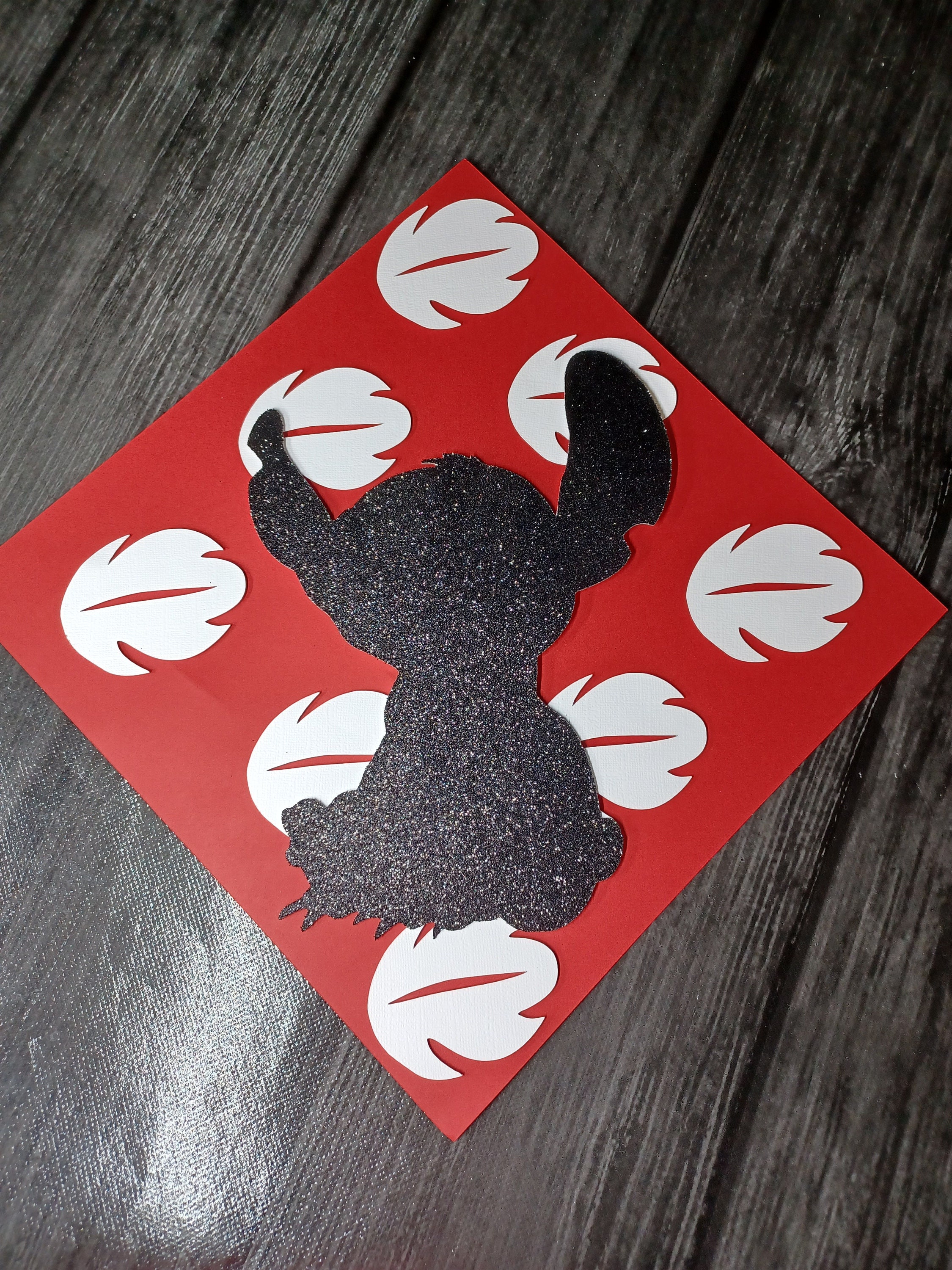 Stitch Grad Cap Topper - Etsy