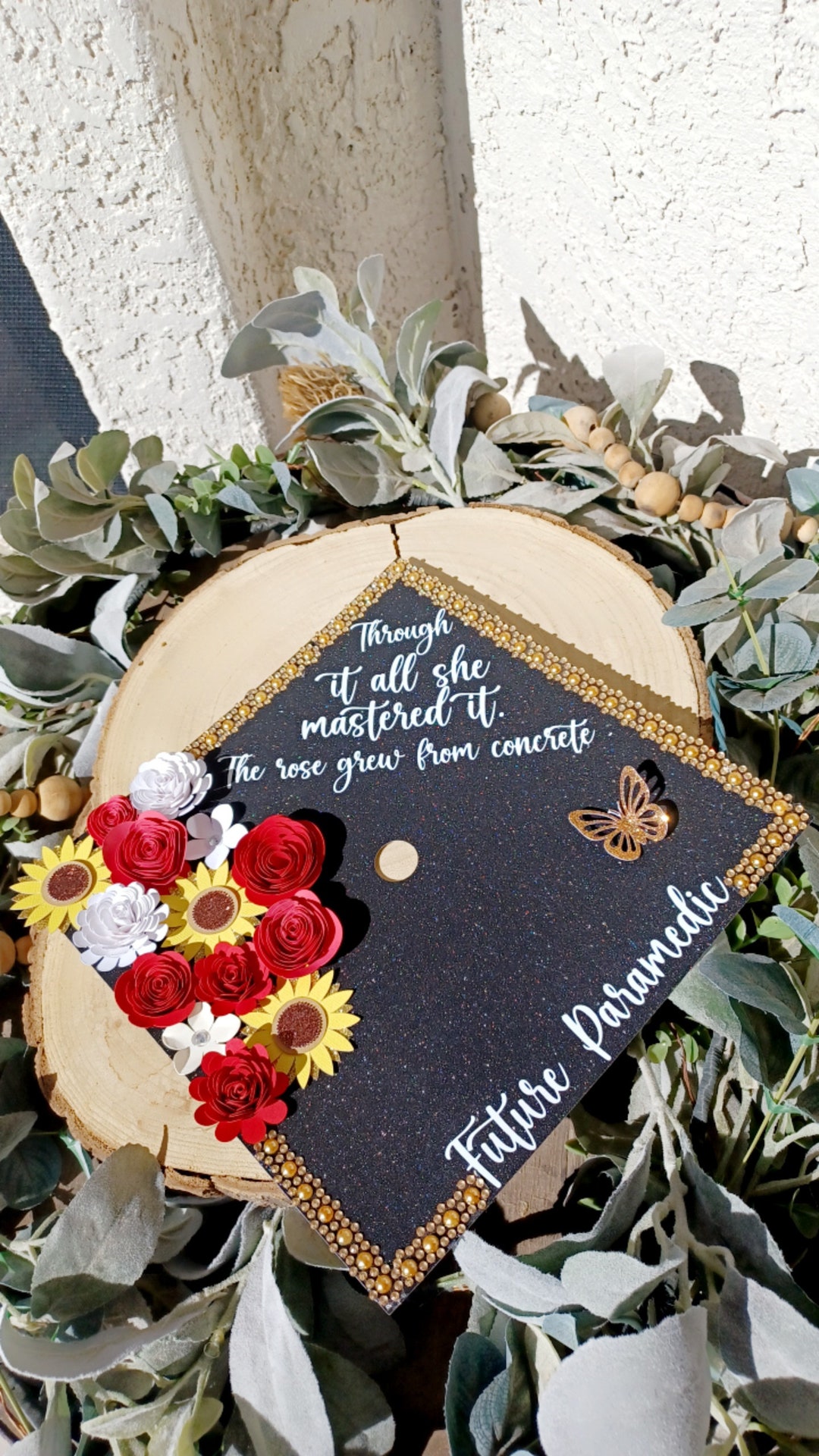 Future Paramedic Grad Cap Topper - Etsy