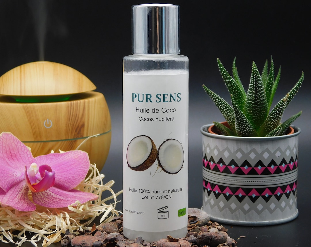 Coconut Oil 100ml - FREE DELIVERY (mondial Relay France Metropolitan ...