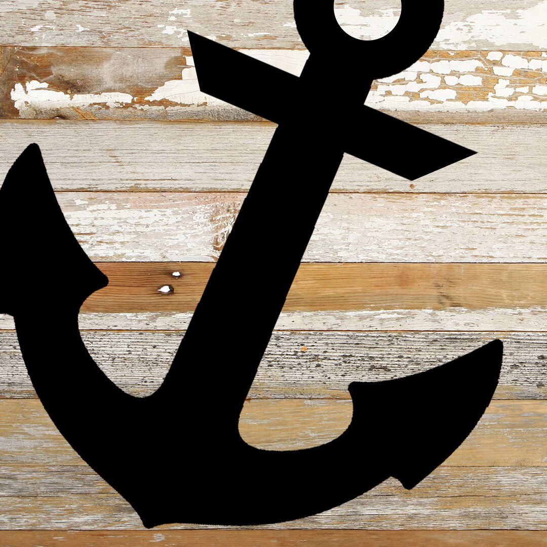 Hand Made Boat Anchor Sign - Etsy