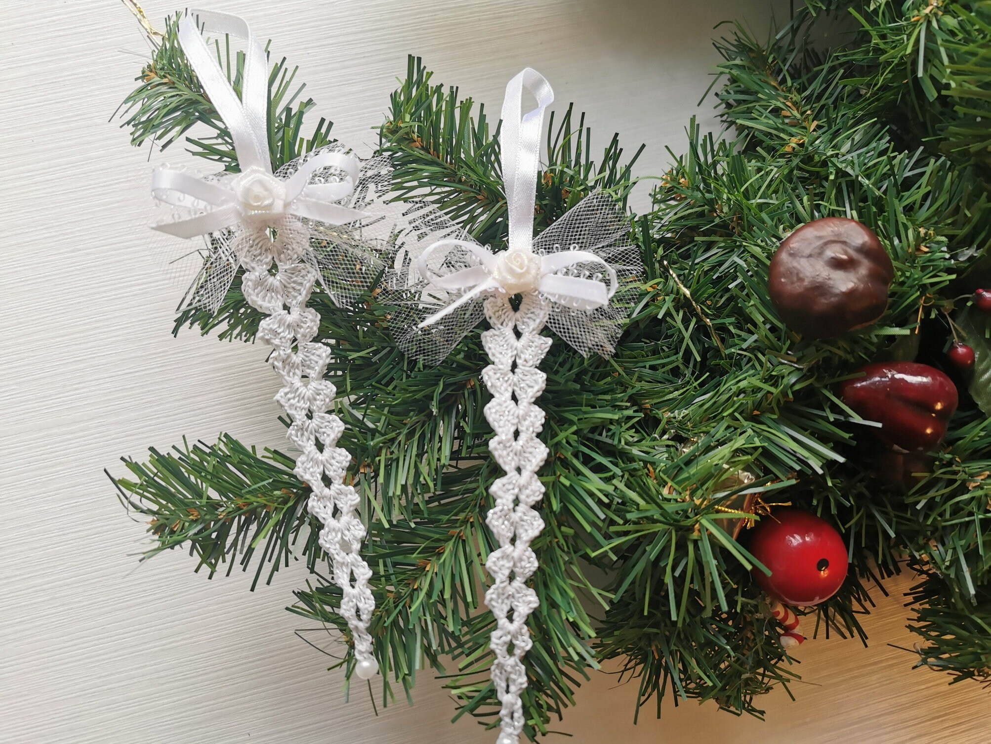 Christmas Victorian Icicle Pattern Victorian Lace Crochet - Etsy Canada