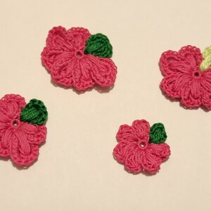Easy Crochet Flower for Irish Crochet Lace, Crochet Flower Pattern ...