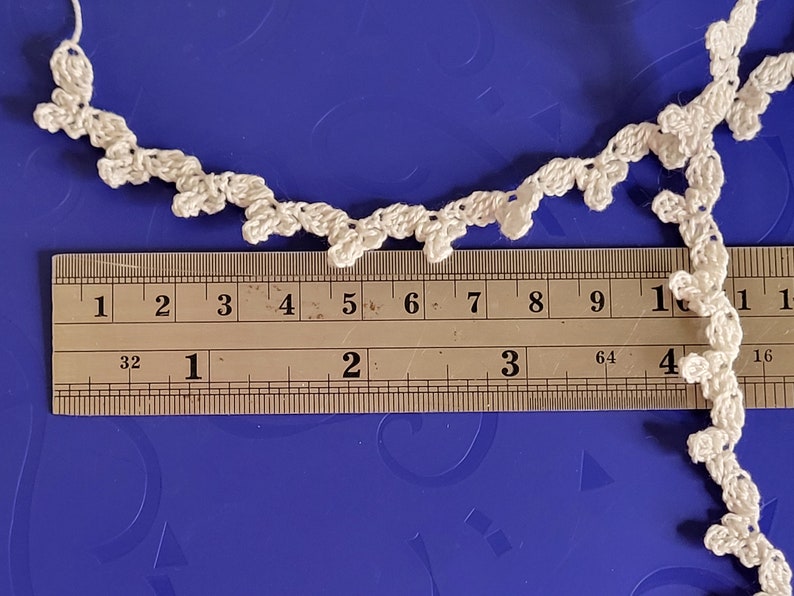 Easy Crochet Cord Pattern. Step by Step Crochet Lace Border - Etsy