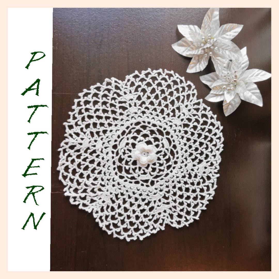 Crochet Vintage Doily Pattern Crochet Antique Doily Pattern - Etsy