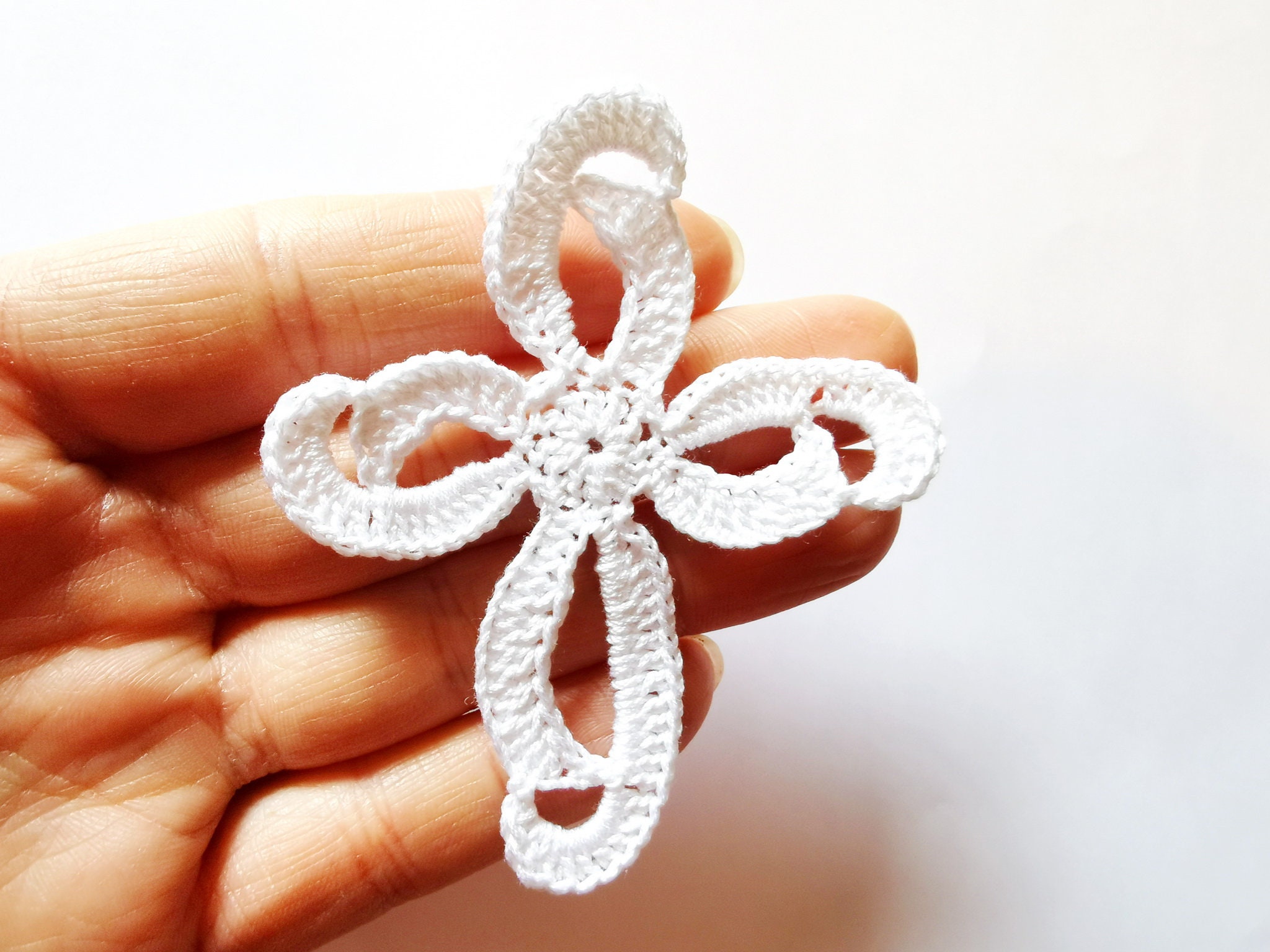 Crochet Cross Pattern Set of 5: Elegant Applique Designs (PDF Download ...