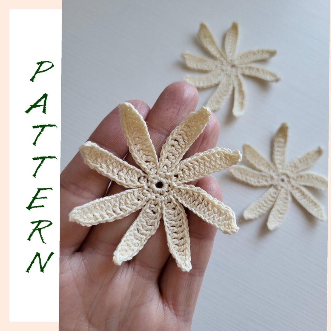 Easy Crochet Daisy Flower Tutorial, Crochet Flower Pattern Tutorial ...