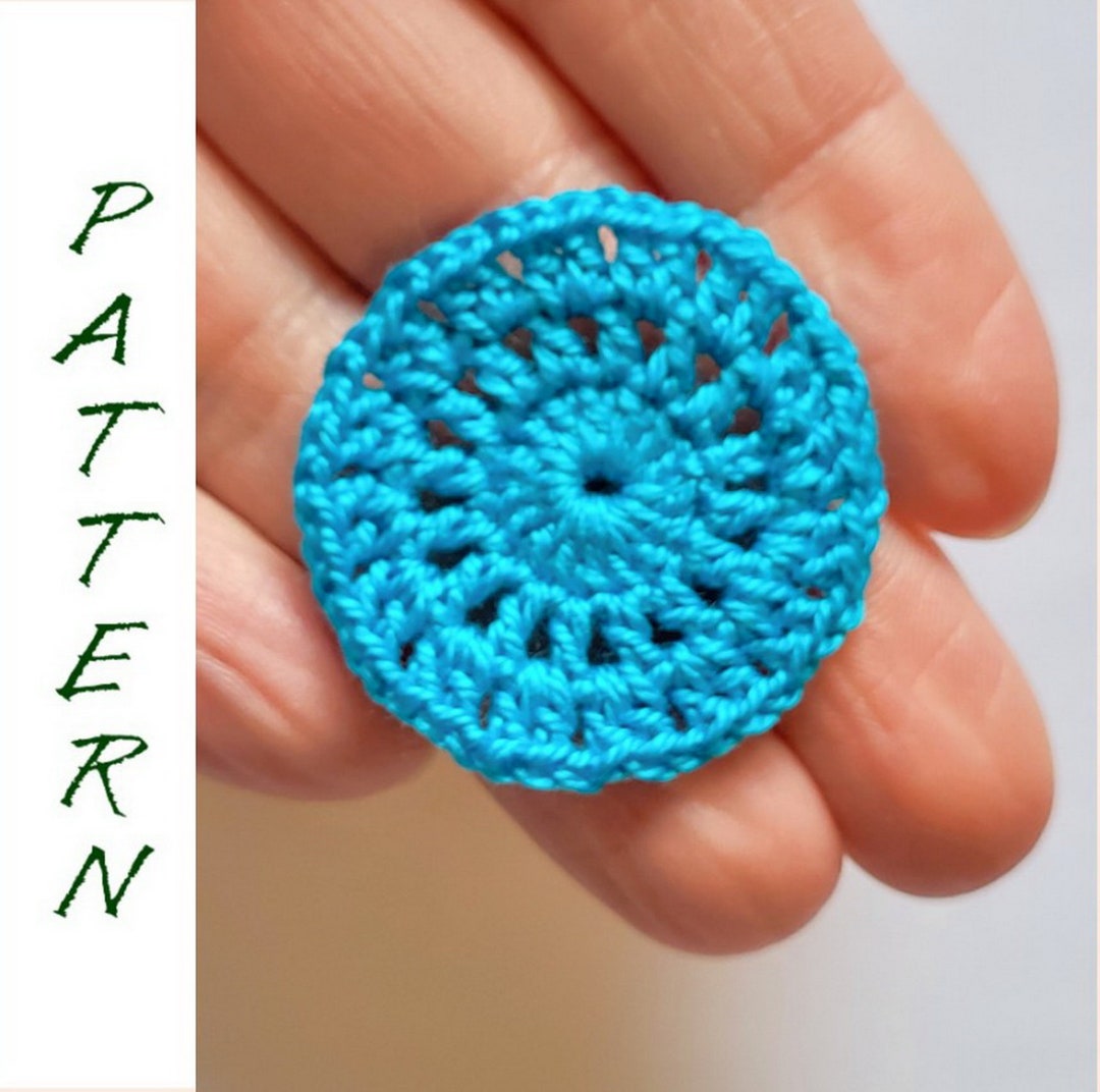 Crochet Round Pattern, Easy Round Motif Tutorial, Crochet Round Pdf ...