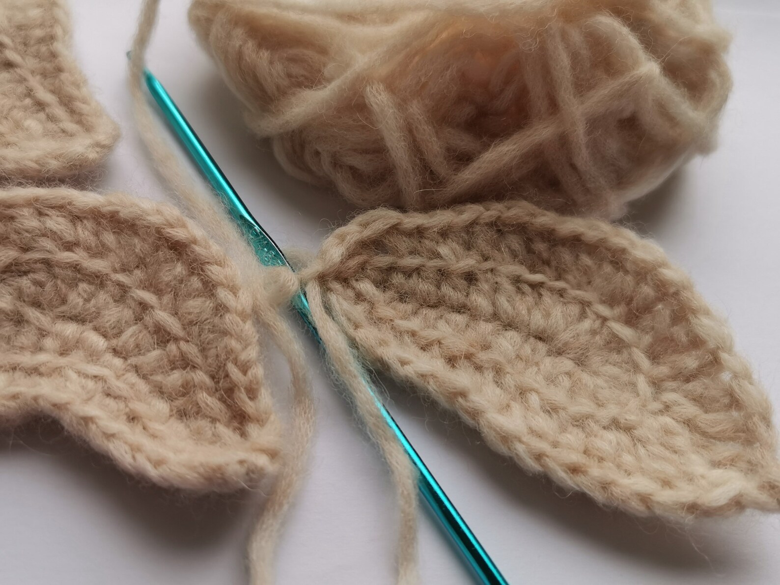 Leaf Crochet Pattern: DIY Curved Motif (PDF Pattern) - Etsy