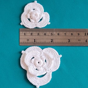 Easy Crochet Pattern, 3D Rose Tutorial, Crochet Rose Tutorial With ...