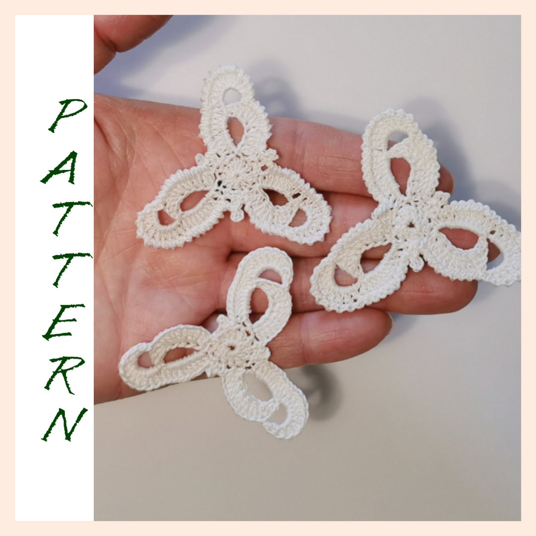 Easy Crochet Triangle Pattern, Crochet Instruction for Scrapbooking and ...