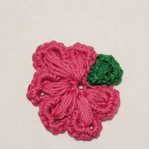Easy Crochet Flower for Irish Crochet Lace, Crochet Flower Pattern ...