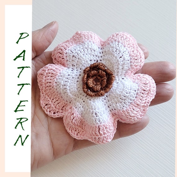 Irish Crochet Flower Pattern