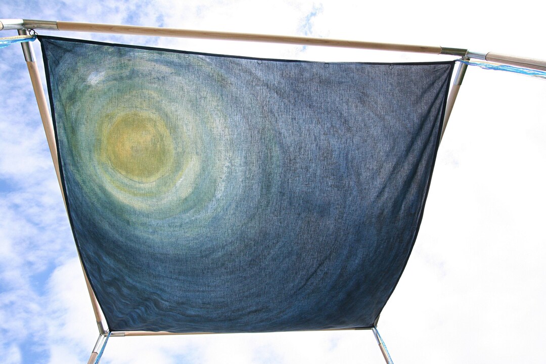 Chuppah Cover Wedding Canopy, to the Moon and Back Hand PAINTED CHUPPAH ...