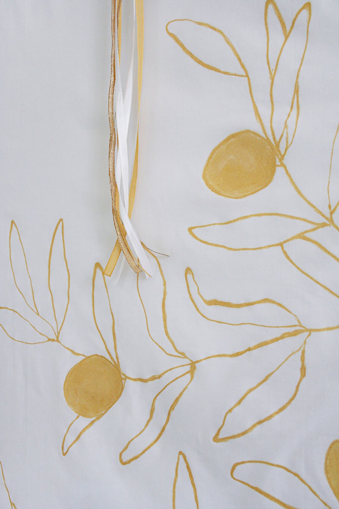 Chuppah Cover Wedding Canopy / photo backdrop Golden Olive | Etsy