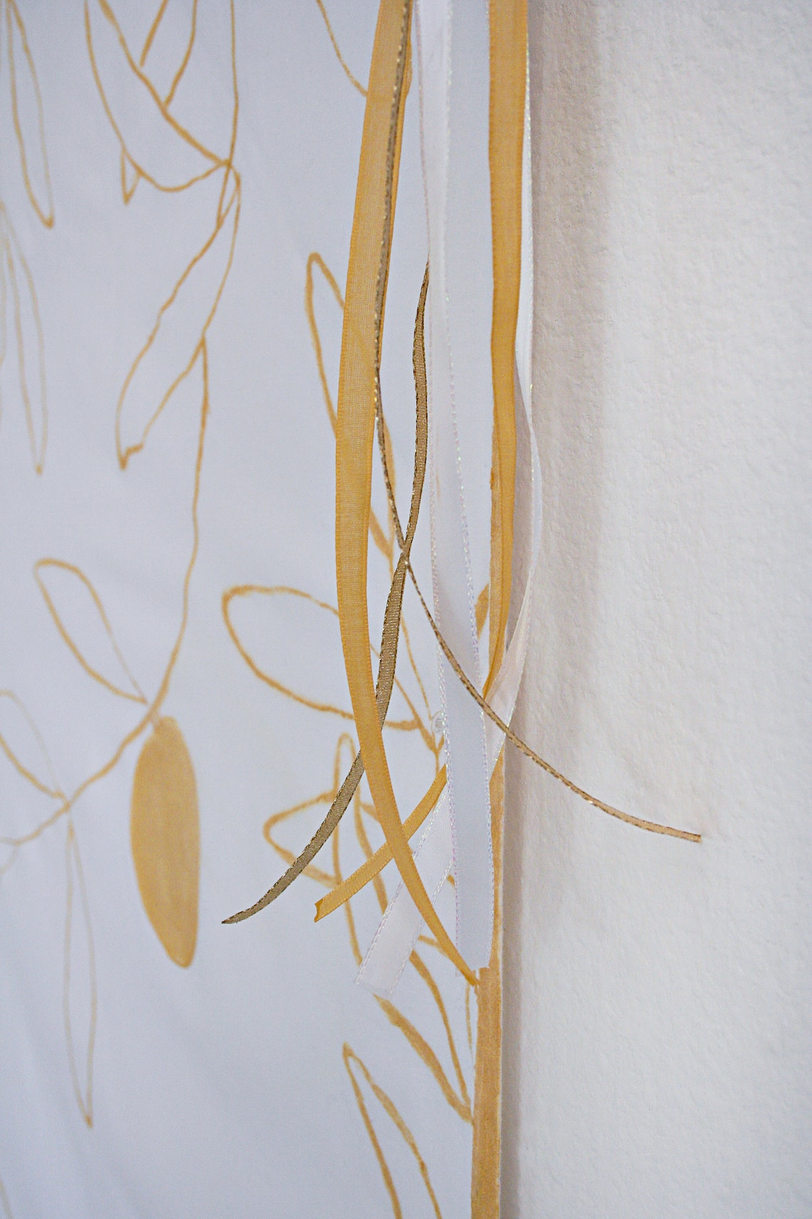 Chuppah Cover Wedding Canopy / photo backdrop Golden Olive | Etsy