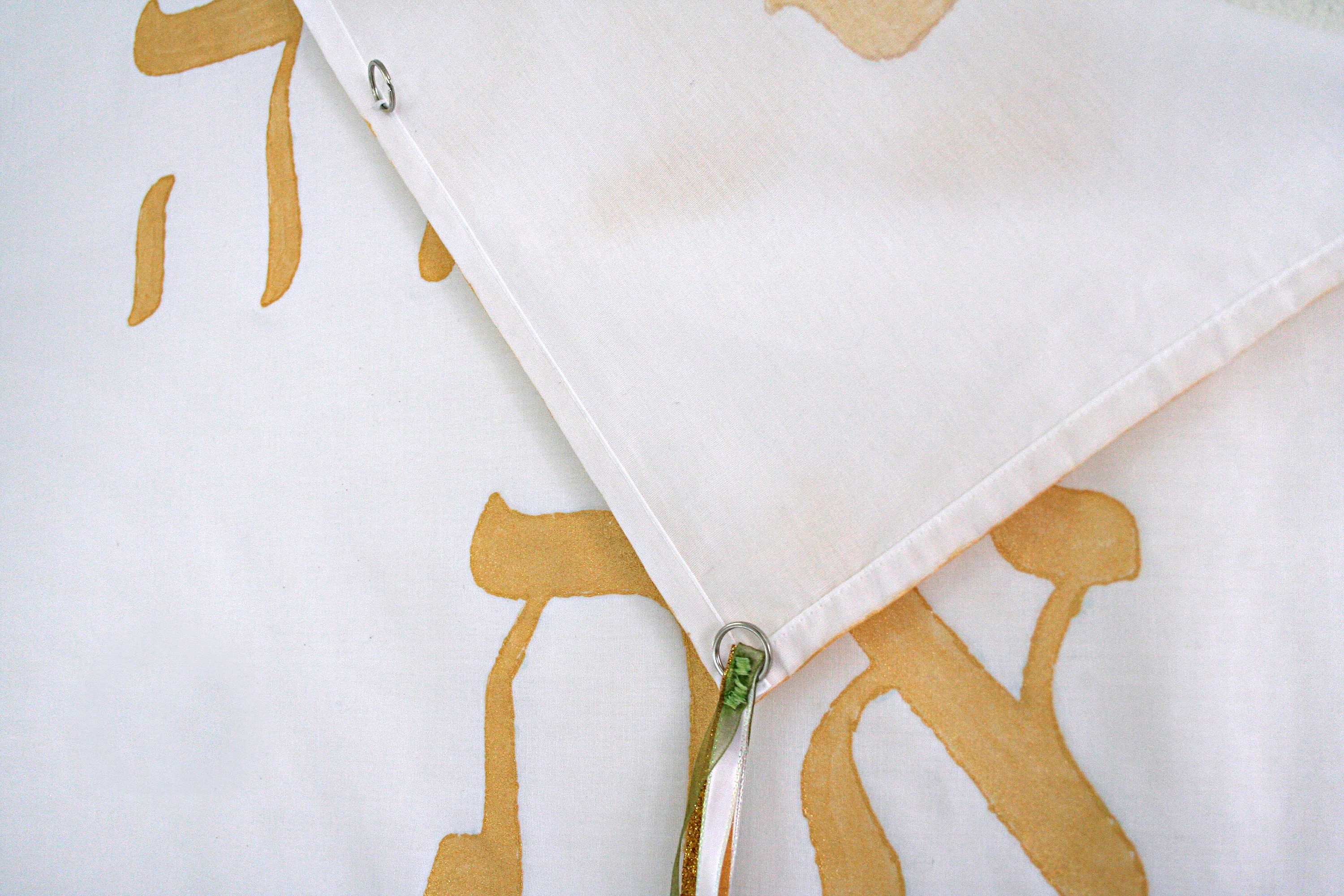 Jewish Chuppah, Golden Wedding Canopy, Hand PAINTED CHUPPAH, Exalt ...