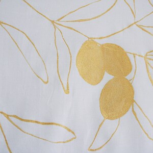 Chuppah Cover Wedding Canopy / Photo Backdrop, Golden Olive Tree ...