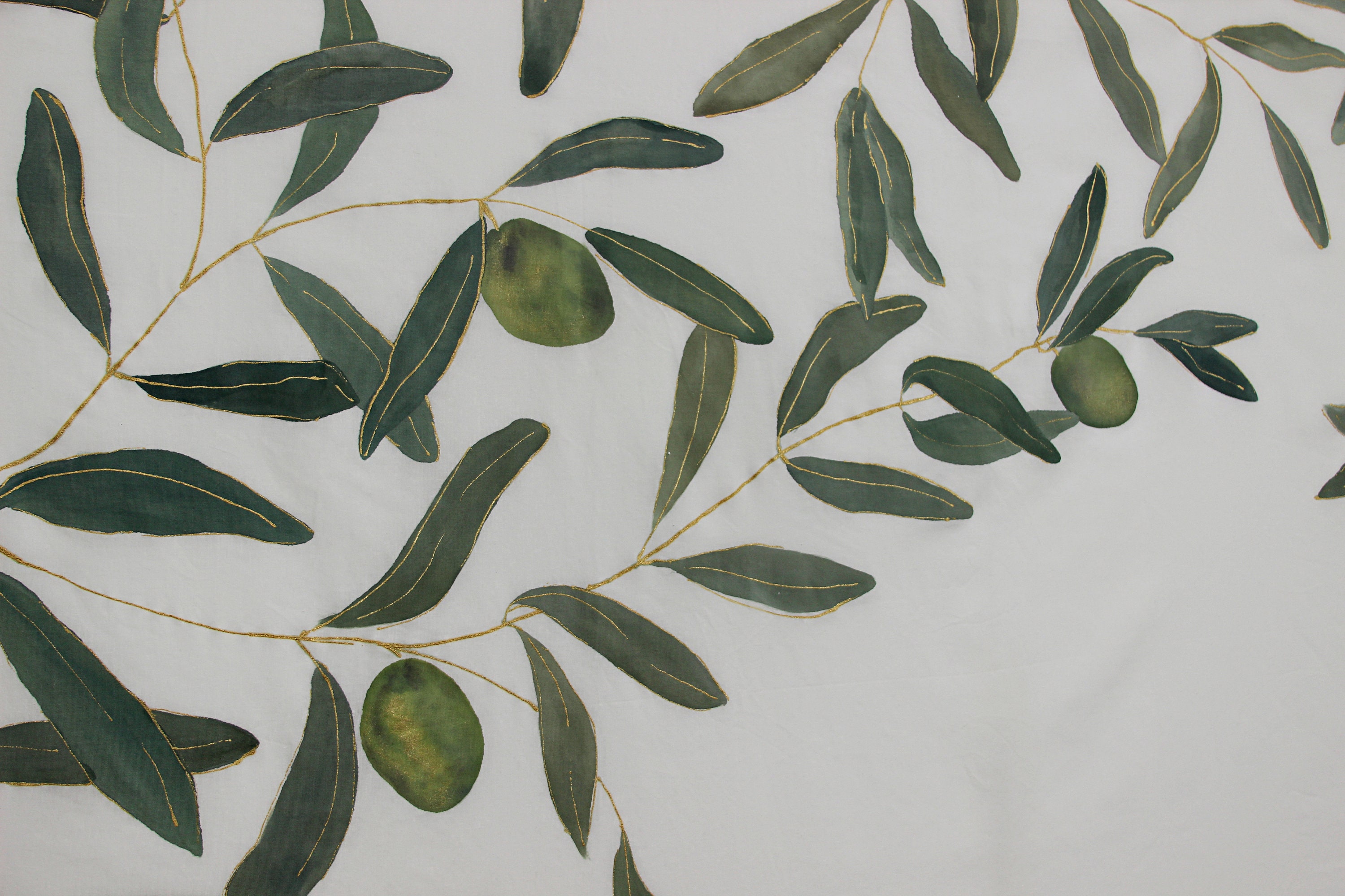 Hand PAINTED CHUPPAH Wedding Canopy Olive Tree Design – Doubles as ...
