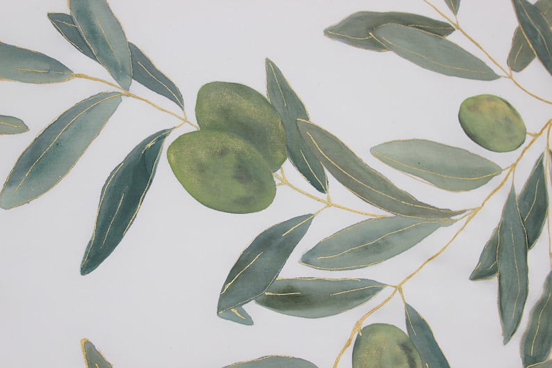 Hand PAINTED CHUPPAH Wedding Canopy Olive Tree Design – Doubles as ...