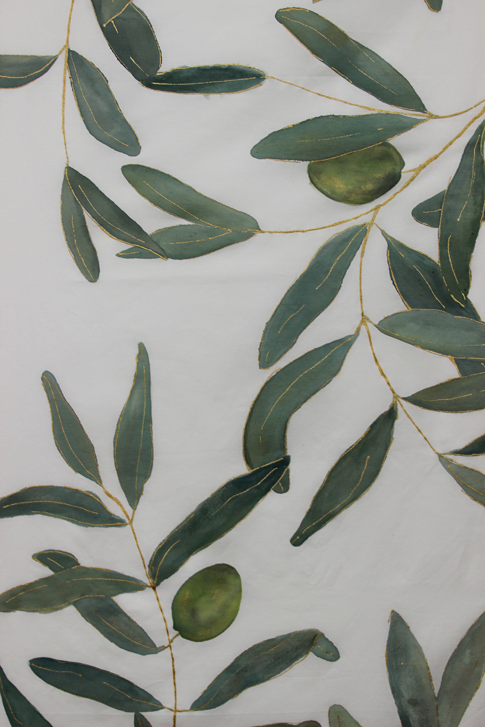 Hand PAINTED CHUPPAH Wedding Canopy Olive Tree Design – Doubles as ...