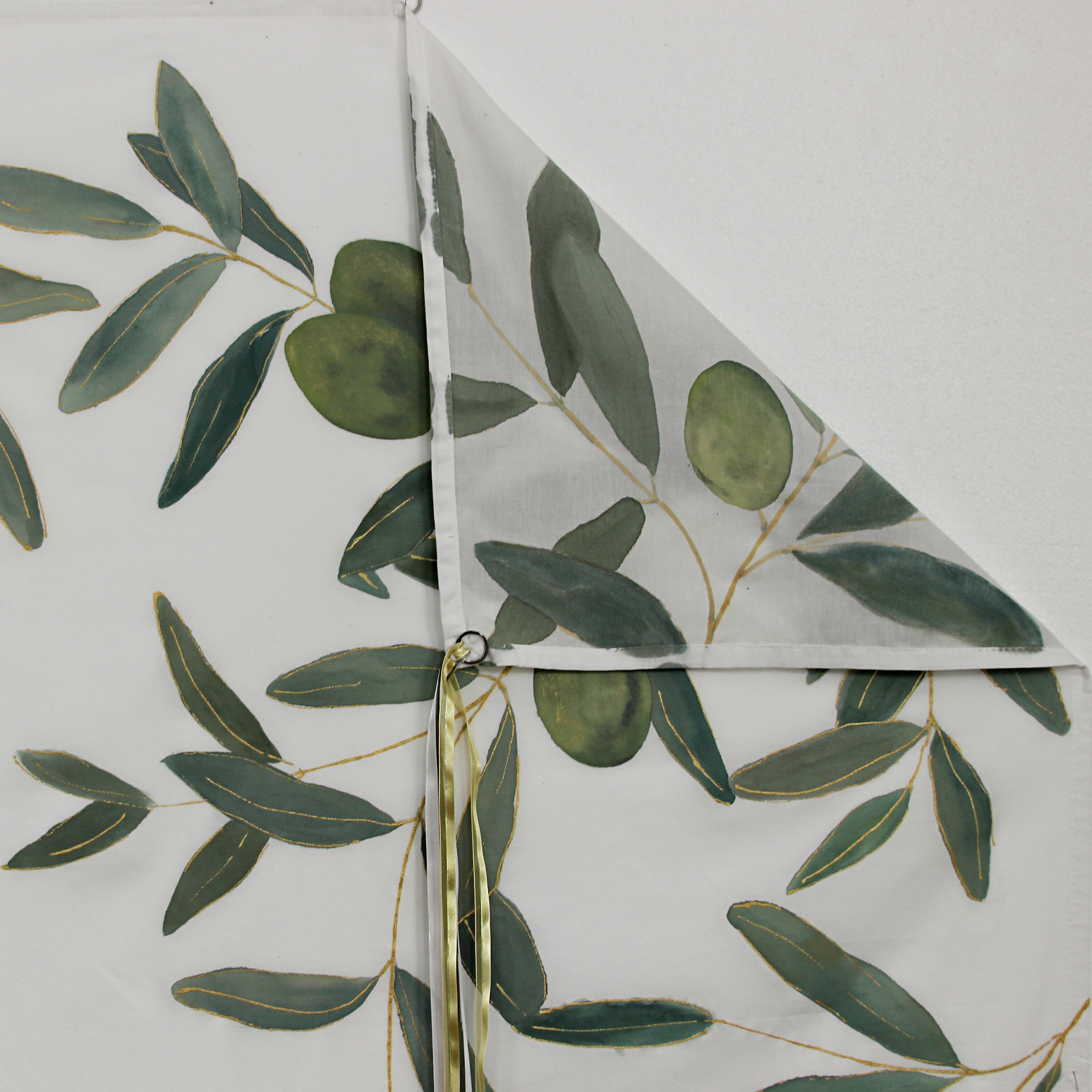 Hand PAINTED CHUPPAH Wedding Canopy Olive Tree Design – Doubles as ...