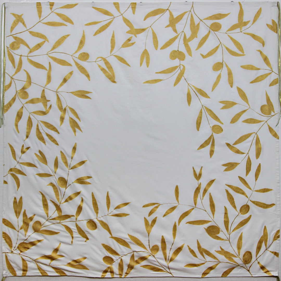 Hand Painted Wedding Chuppah, Wedding Canopy, Handmade PAINTED CHUPPAH ...