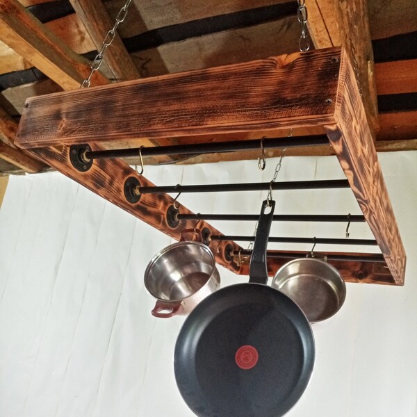Hanging Pot Rack - Etsy