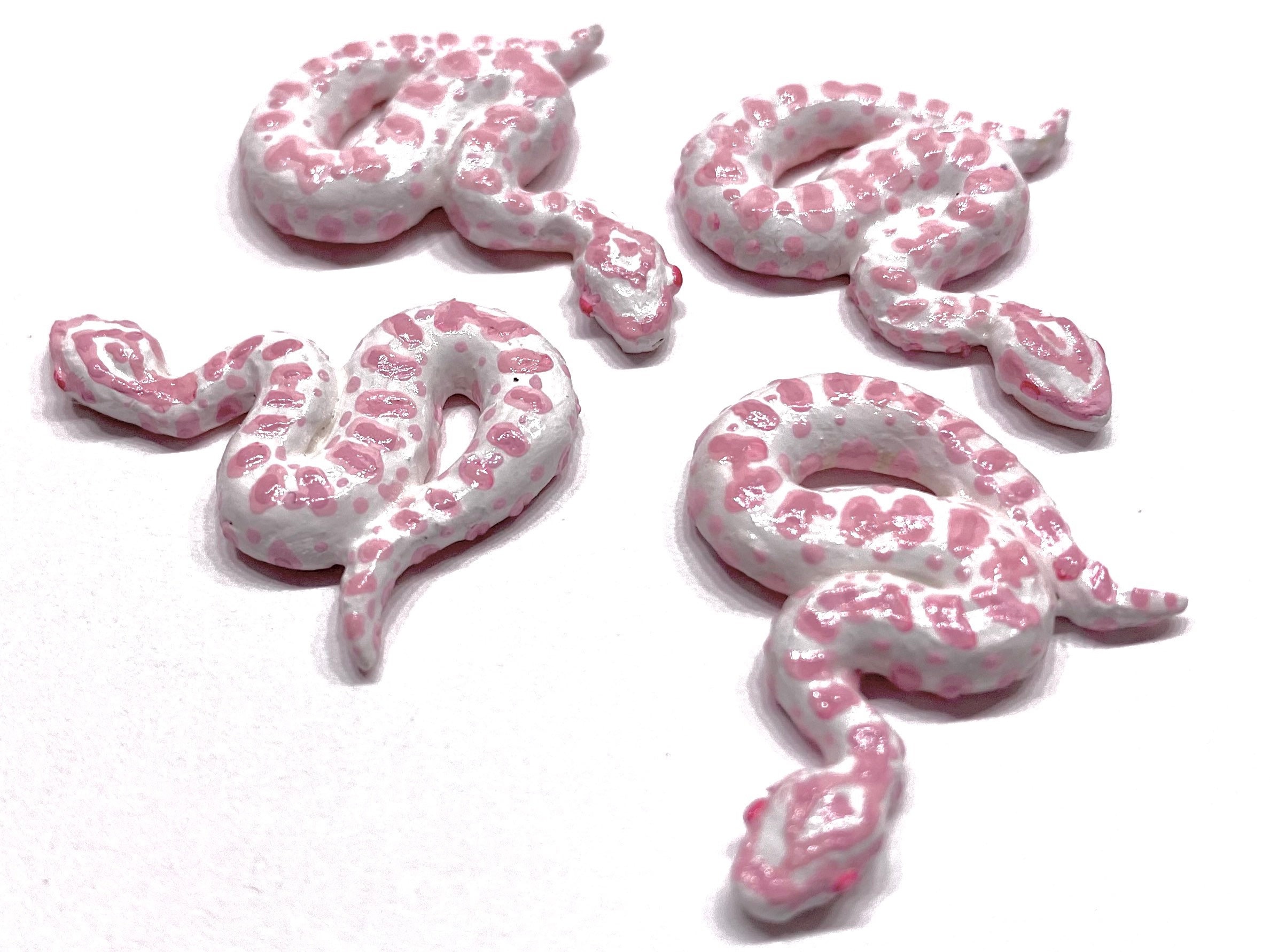 A Miniature Corn Snake Polymer Clay hypo Sunkissed | Etsy