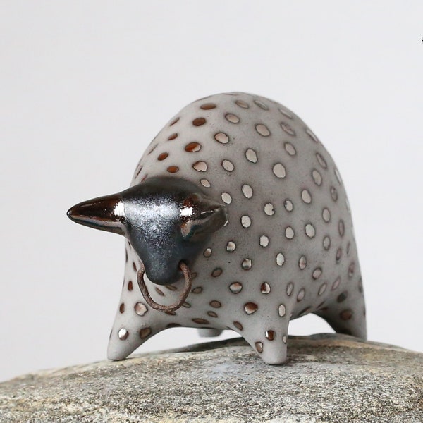 Clay Bull - Etsy