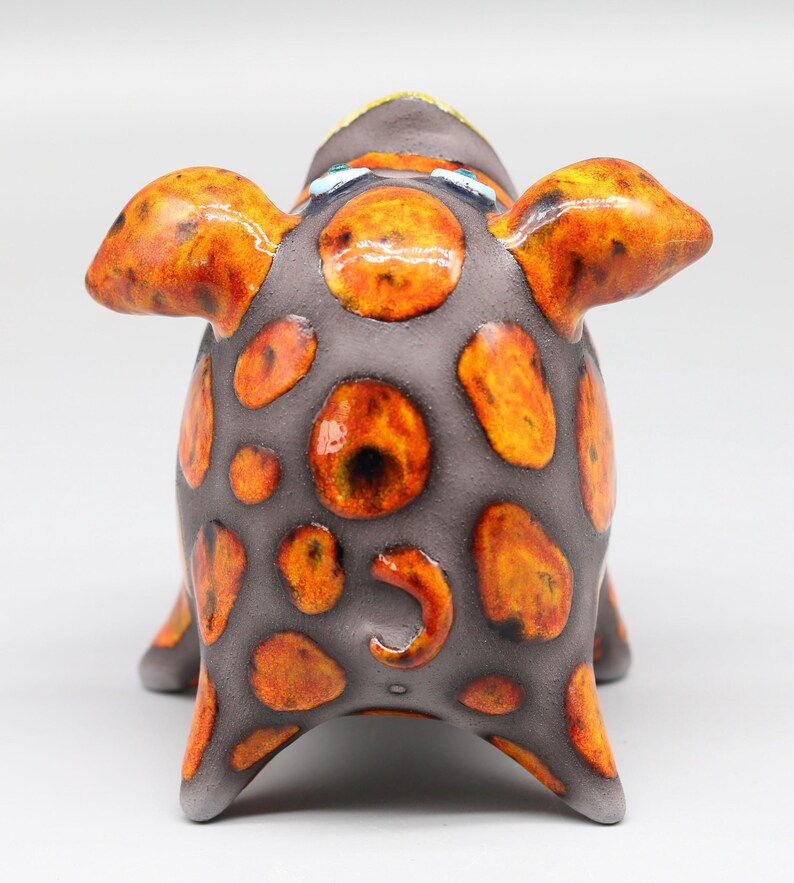 Handmade Ceramic Pig Figurine: Rustic Farmhouse Pottery Decor - MADE TO ...