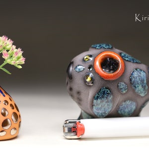 Smoking Pipe Small Ceramic Cute Pipe Handmade Art Pipe - Etsy