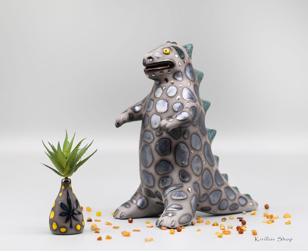 Ceramic Sculpture Art Handmade Dinosaur Decoration MADE TO ORDER - Etsy