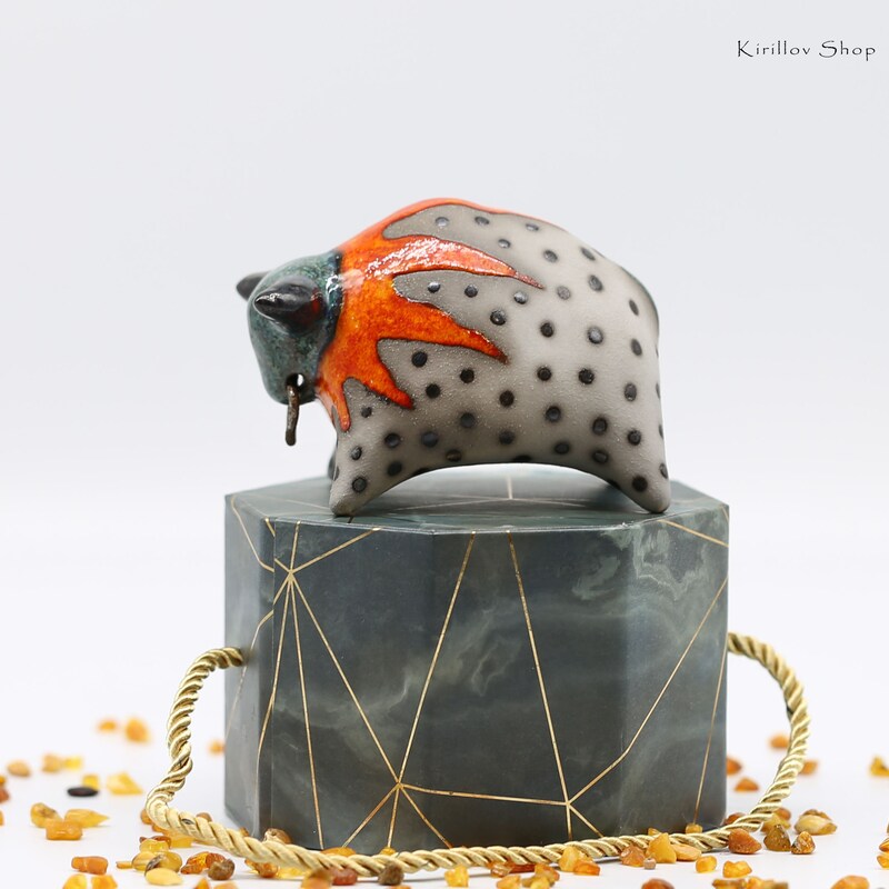 Clay Bull - Etsy