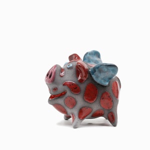 Flying Pig With Wings Ceramic Sculpture Handmade Art MADE TO ORDER - Etsy
