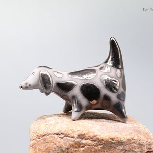 Black Dog Sculpture, Ceramic Art, Unique Gift, Handmade, MADE TO ORDER ...