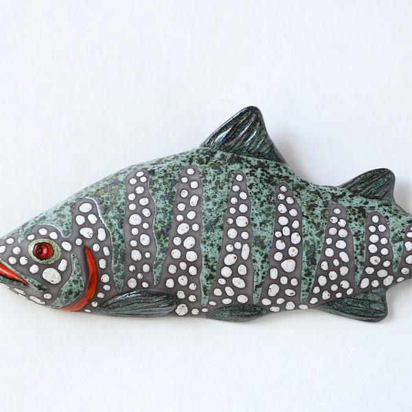 Ceramic Fish Wall Art - Etsy