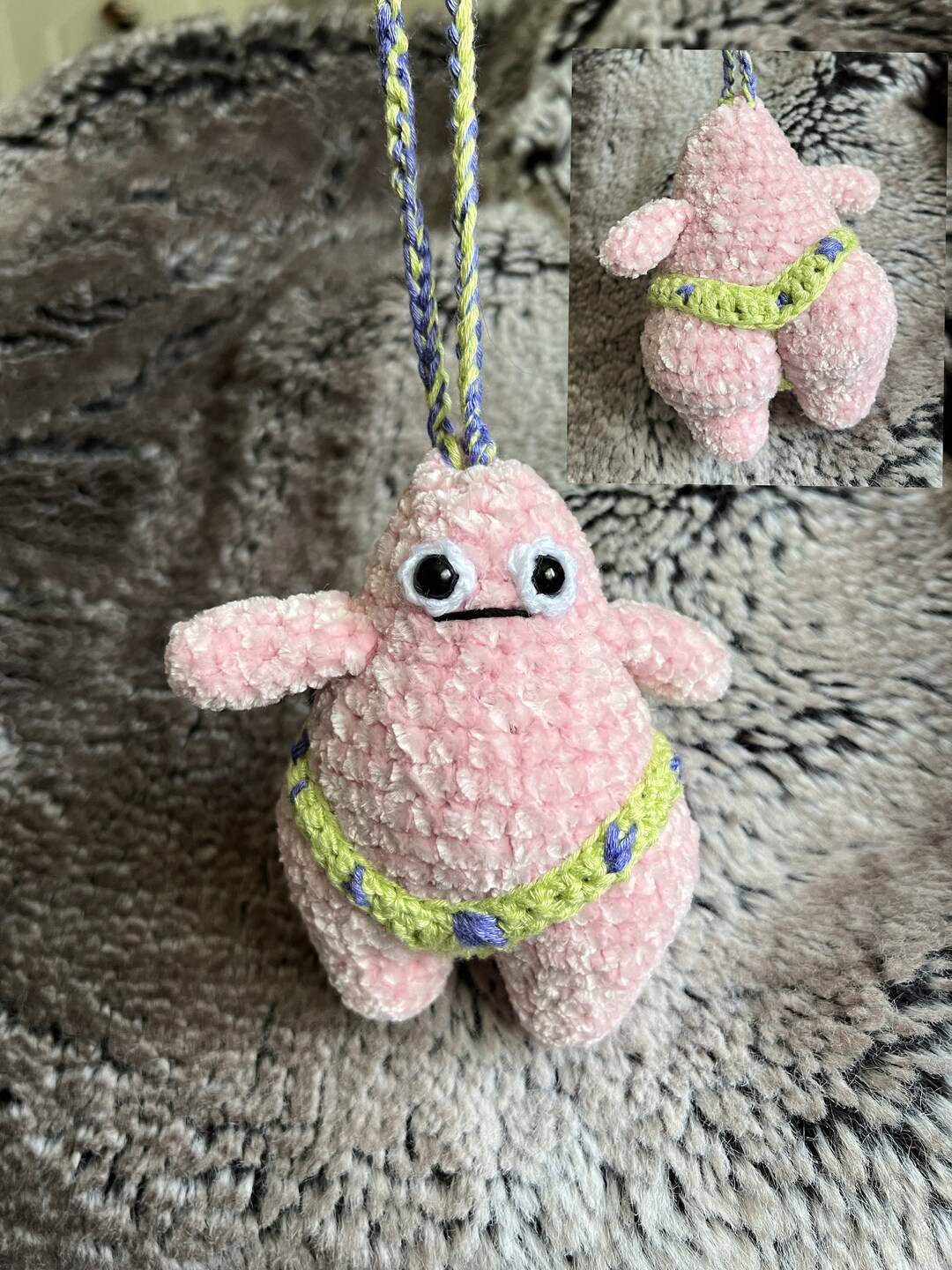 Crochet Thick Patrick, Spongebob Square Pants Patrick, Krustykrab ...