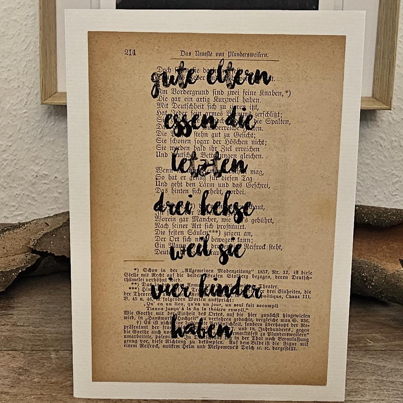 Leinen humor - Etsy.de