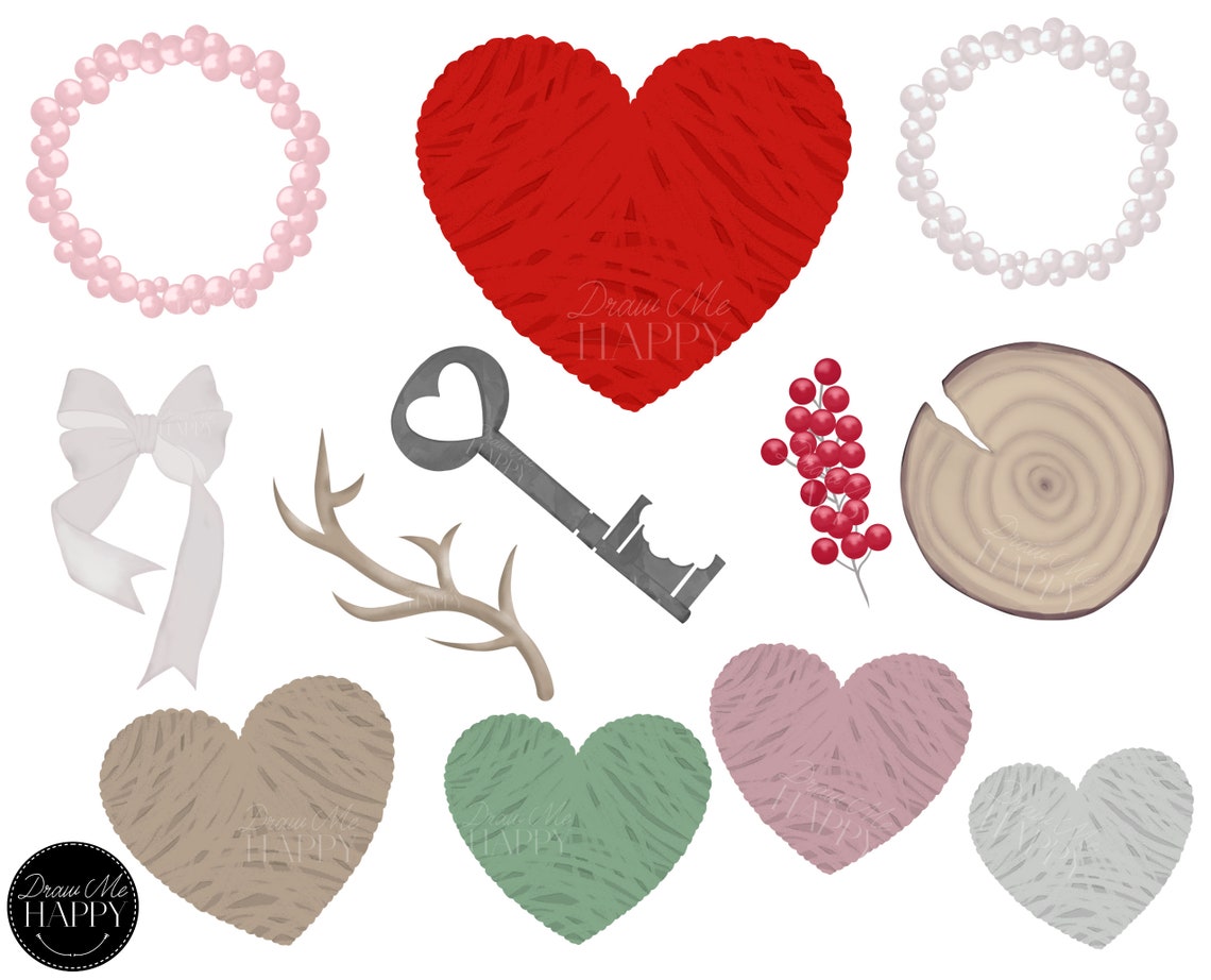 Boho Valentines Png Boho Heart Clipart Valentines Clipart - Etsy UK