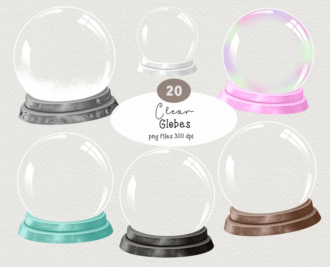 Snow Globe Clipart, Crystal Ball Clipart, Magic Ball, Esoteric Clipart ...
