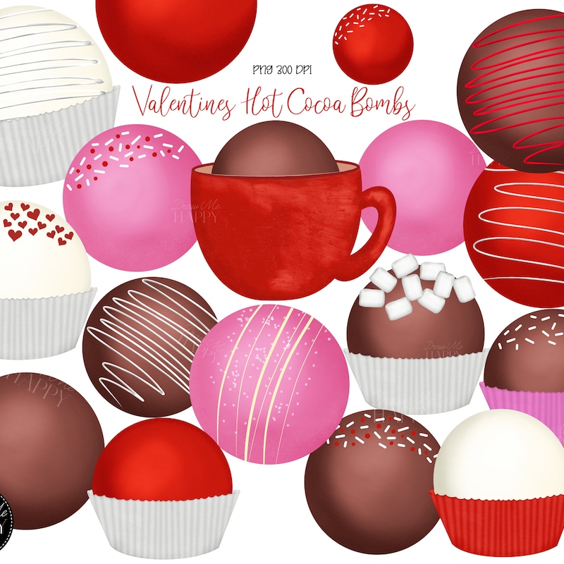 Hot Chocolate Bar Clipart - Etsy