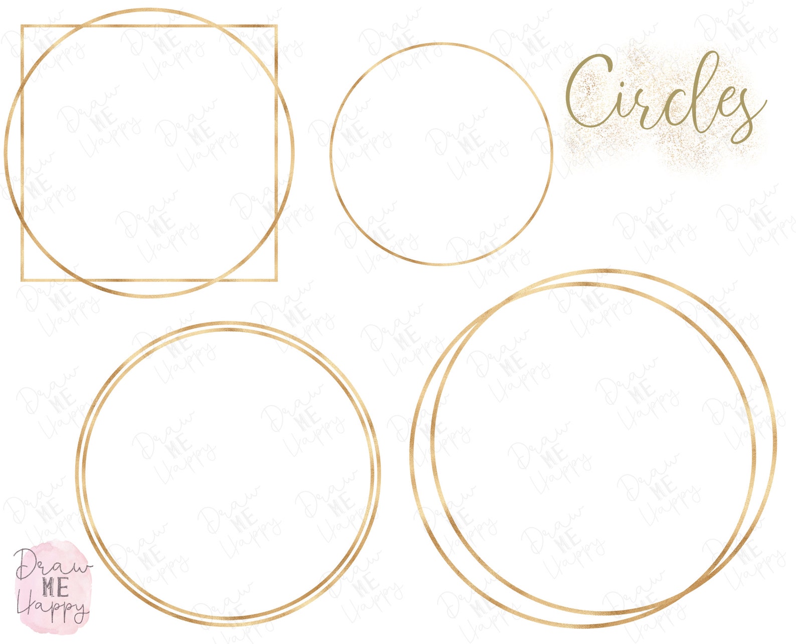 Gold Design Elements, Gold Designs, Design Elements, Metallic Clipart ...