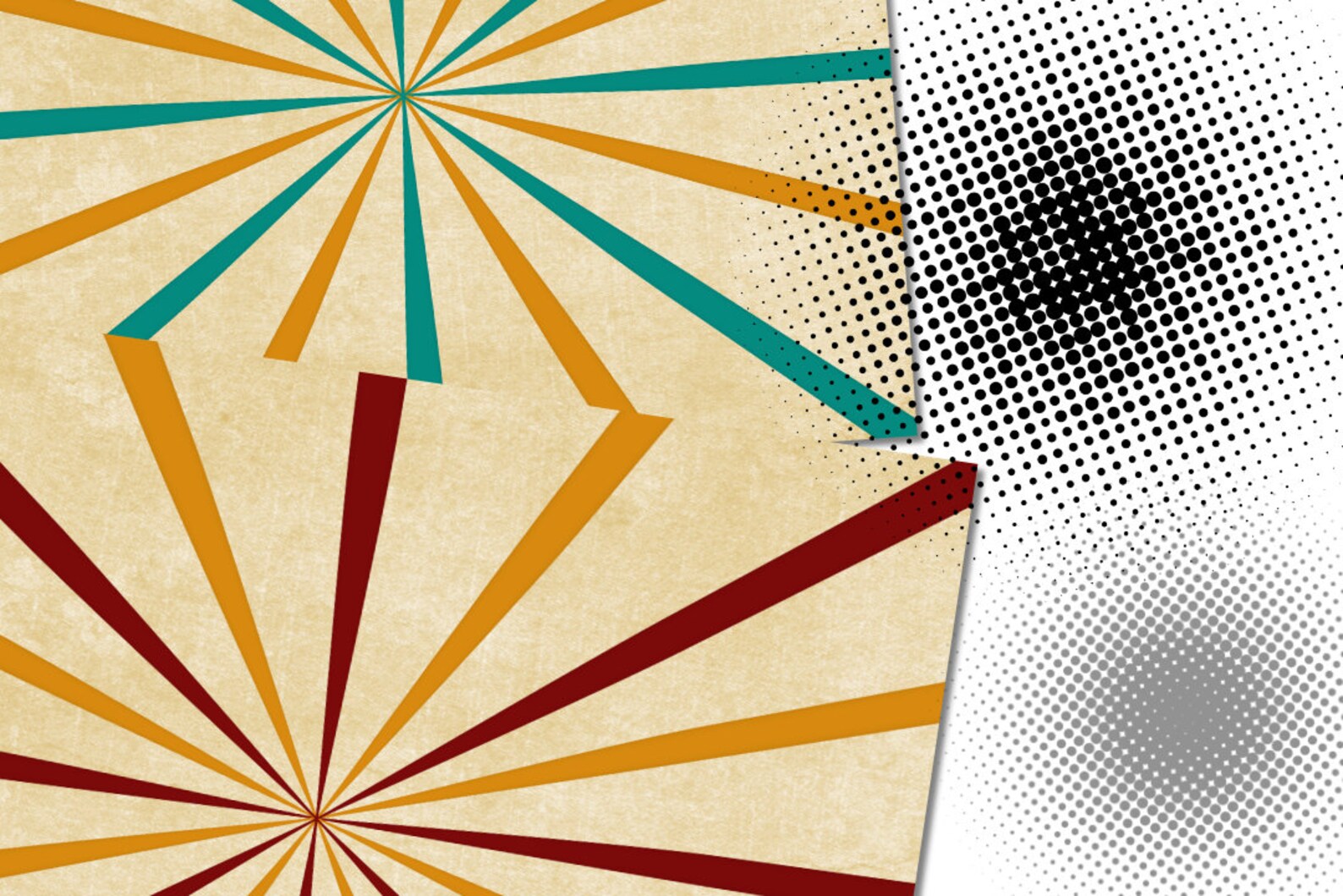 Retro Design Elements Retro Sign Clipart Retro Clipart - Etsy