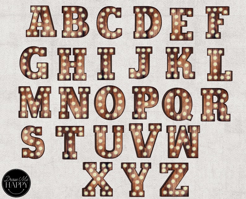 Marquee Letters, Rustic Marquee Letters, Wood Marquee Letters, Marquee ...